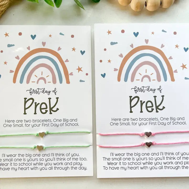 Pre-K Boho Back to School Mommy and Me Bracelet | Crown and Iris