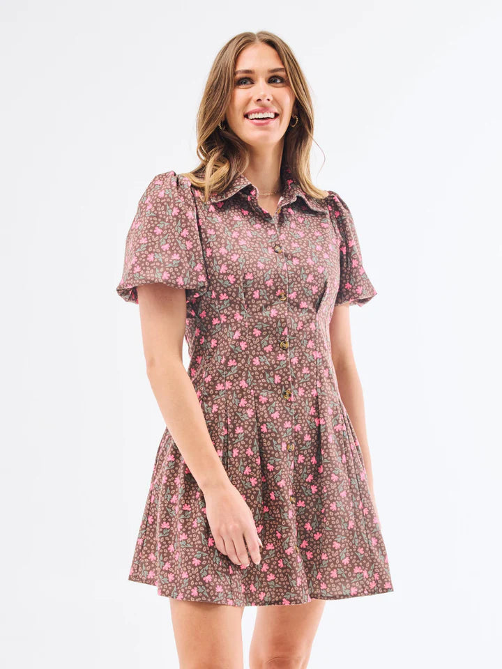 Mary Square- Rory Dress | Flora and Fauna | Crown and Iris
