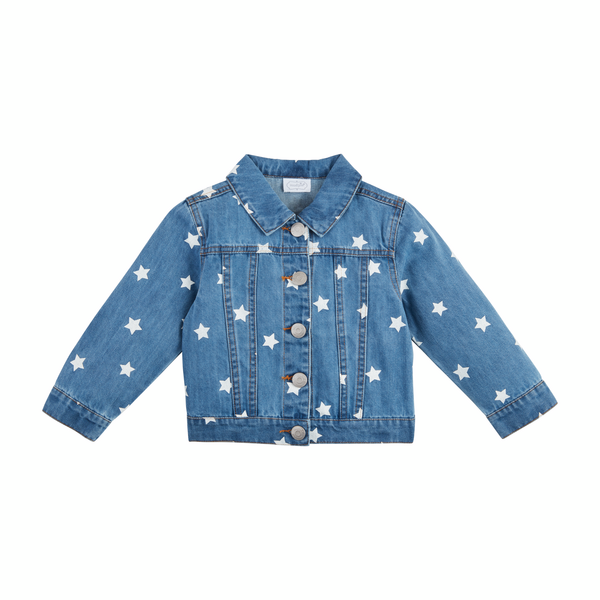 Denim Star Toddler Jacket | Crown and Iris