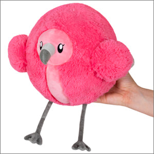 Squishable Mini Fluffy Flamingo | Crown and Iris