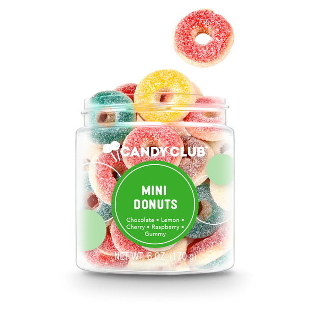 Mini Donut Gummies | Crown and Iris