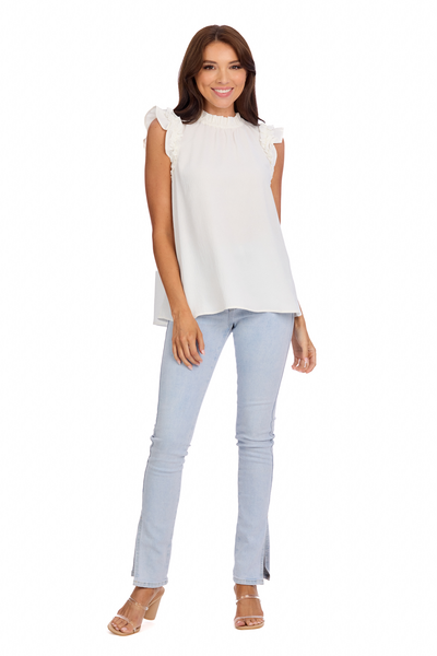 Alani Ruffle Top | Crown and Iris